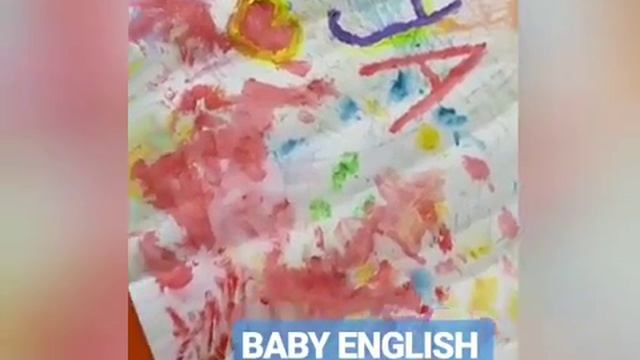 Результат (рисунок) занятия Полиглотики Владивосток. Детский английский, творчество