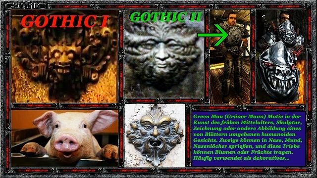 ?❓? Готика 1. Тайнственное лицо в Храме? ?Спящего?. Кто это❓⁠⁠