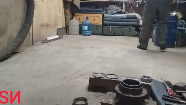 Замена подшипника НА БУХАНКЕ.