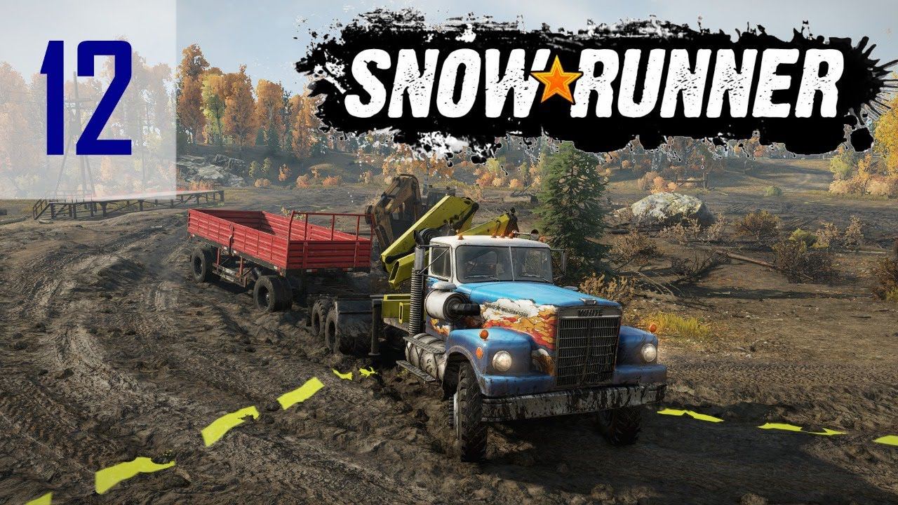 SNOWRUNNER ❄ Драммонд ждет  #12