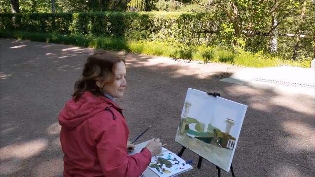 Сиреневый пленэр в Павловском парке