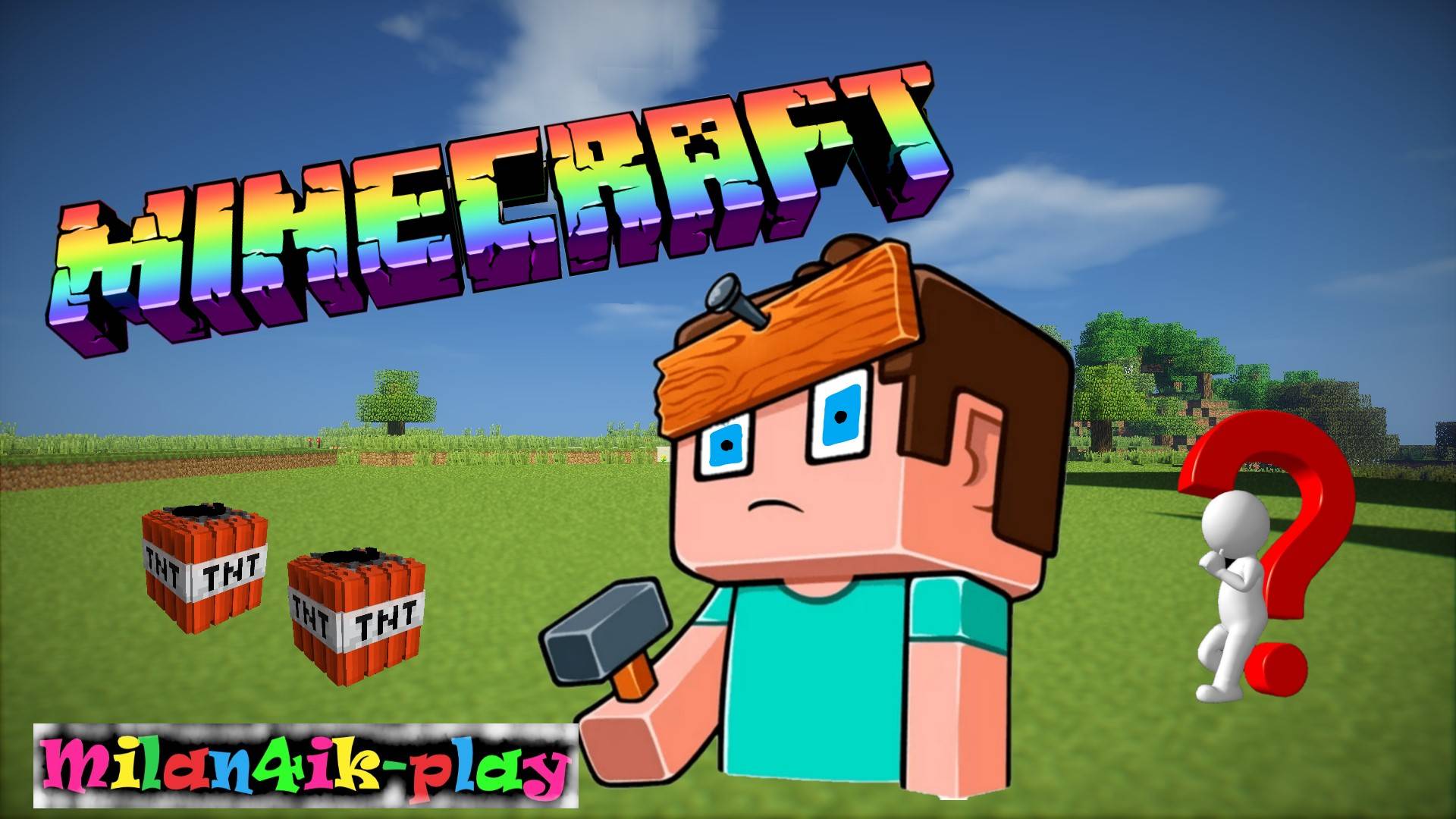 Майнкрафт.Продолжаем стройку деревни и к нам пришел гость.