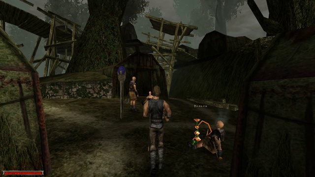 готика, часть 2  знакомство с болотным лагерем 