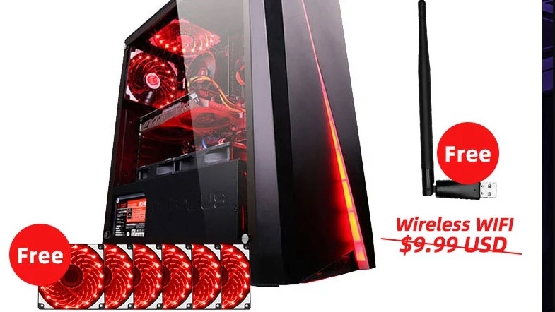 Дешевый Игровой ПК, IPASON, 4 ядра, AMD Ryzen3, 2200G-3200G, DDR4, 8G RAM, 120G SSD, 1T + 240G SSD.