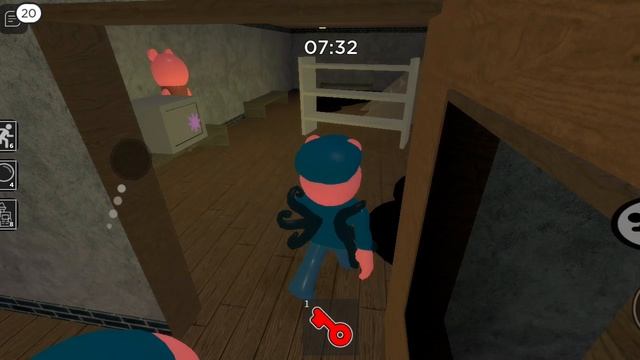 как получить скин Corrupted Georgie в пигги но 100 игроков