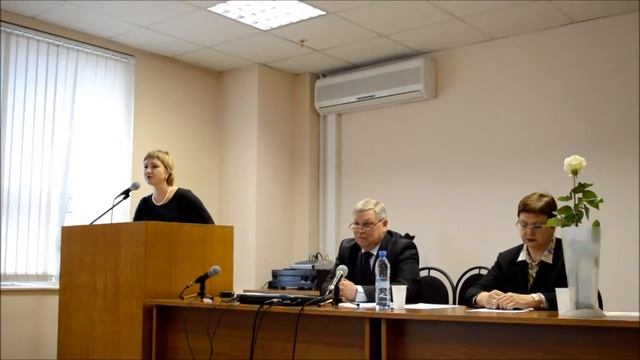 Заседание ученого совета 17.05.2016.  Доклад Е. А. Романовой