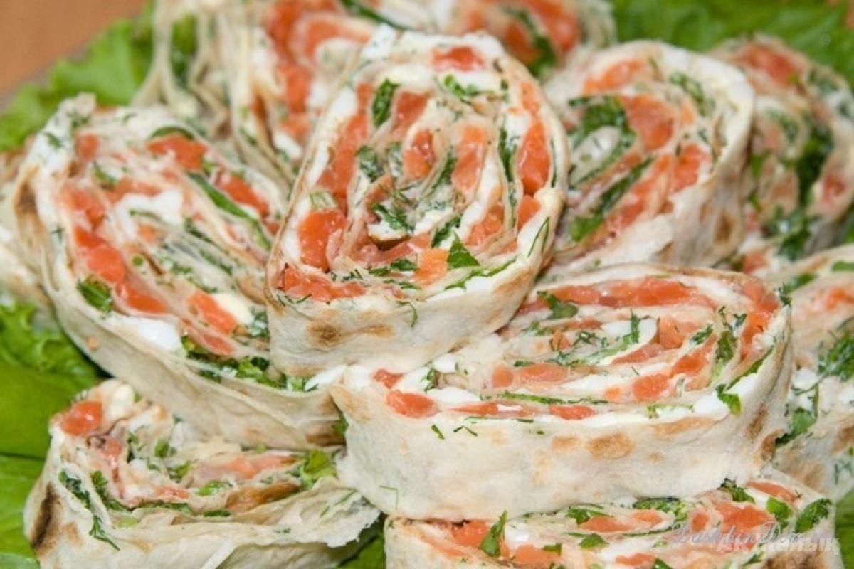 Рулет с рыбой