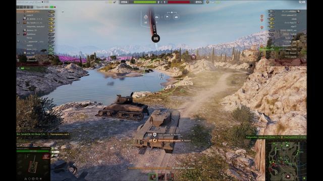 Нуб в танке Черчиль 7