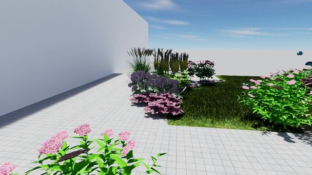 Школьный сад. Ландшафтный дизайн для сельской школы.