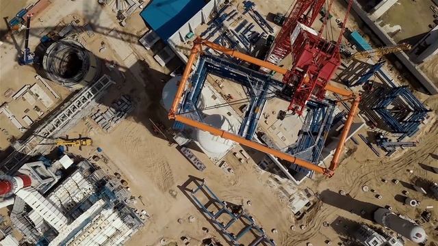 Подъем МК блоков коксовых камер