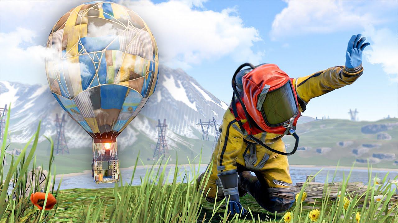 Создали Шар-убийцу, и теперь все в опасности в игре RUST / Ловушка в Шаре Rust