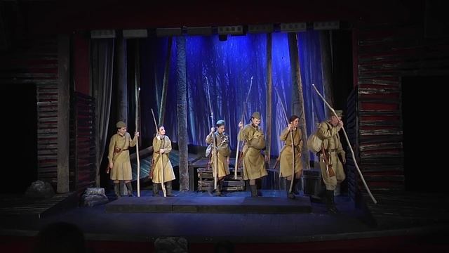 Тизер к спектаклю "А зори здесь тихие"