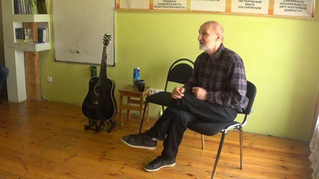 Пётр Мамонов в центре реабилитации для алко- и наркозависимых