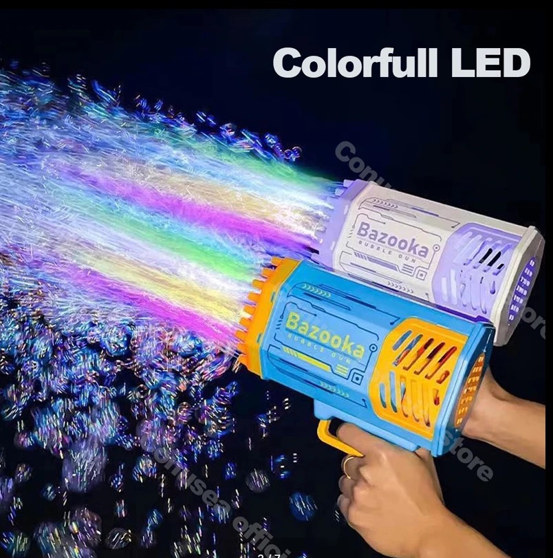 Пулемет для мыльных пузырей