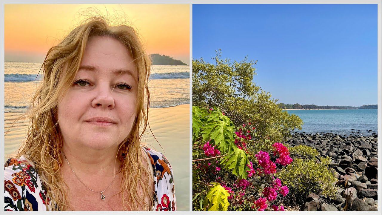 #9 Индия 2024, Патнем ожил! Смешное меню, закат и новый день в Южном Гоа.