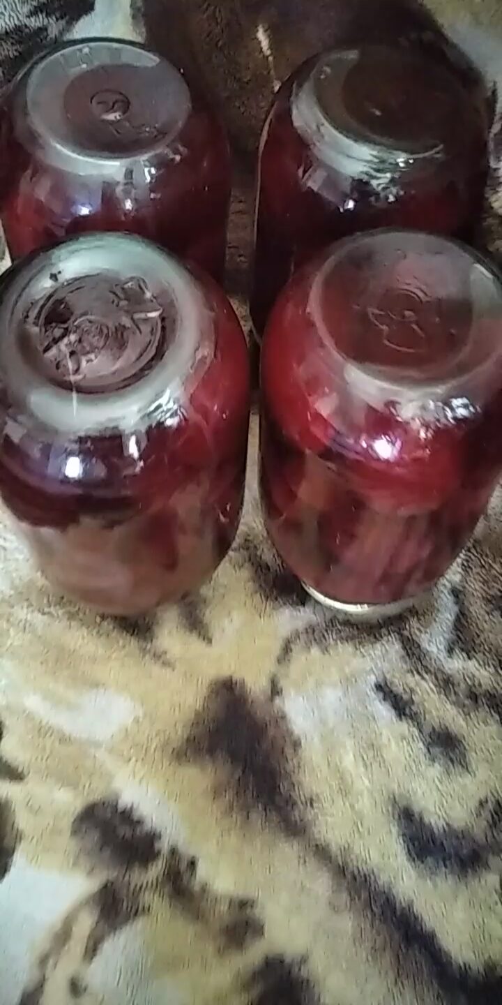 Свеклу консервирую только таким способом, без стерилизации банок.