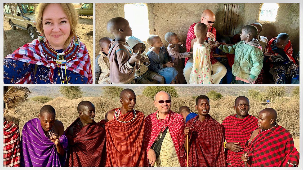 #7 ДЕД МАСАЙ И ЗАЙЦЫ, ИГОРЬ В НОВОМ ОБРАЗЕ! ЛОДЖ В АФРИКЕ. Танзания 2023. Про белорусскую карту