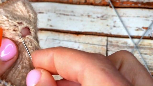 Кукла Василиса. Часть 1- туловище, шея. Подробный мастер класс, связана на спицах.