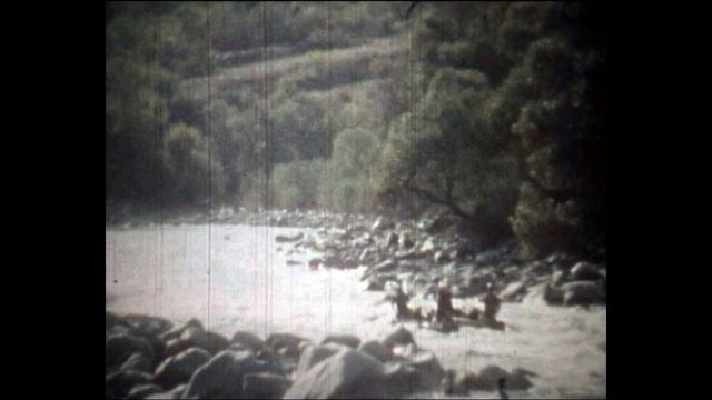 р. Чаткал Западный Тянь-Шань  октябрь 1986 г.