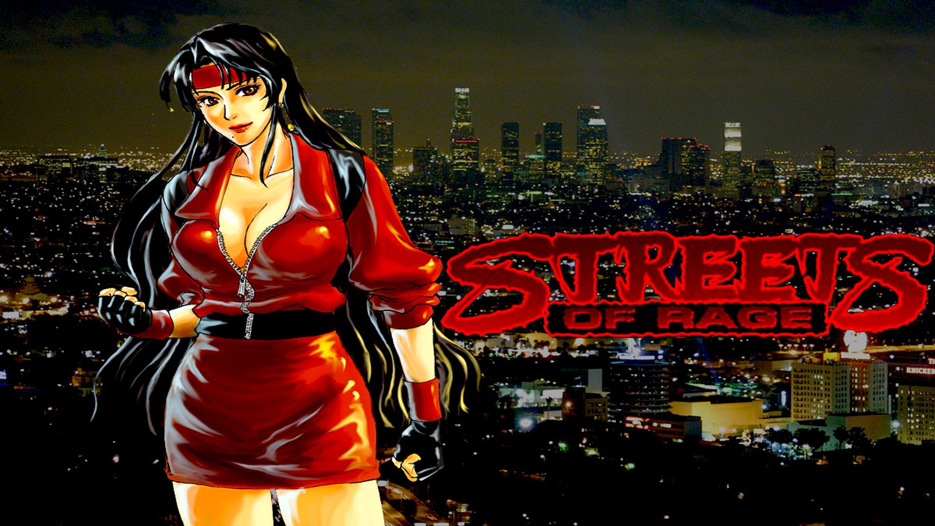 Прохождение Streets of Rage 4 stage 1 Улицы