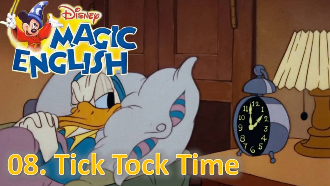 Magic English Ep. 8 - Tick Tock Time (HD) | Original version - Без перевода