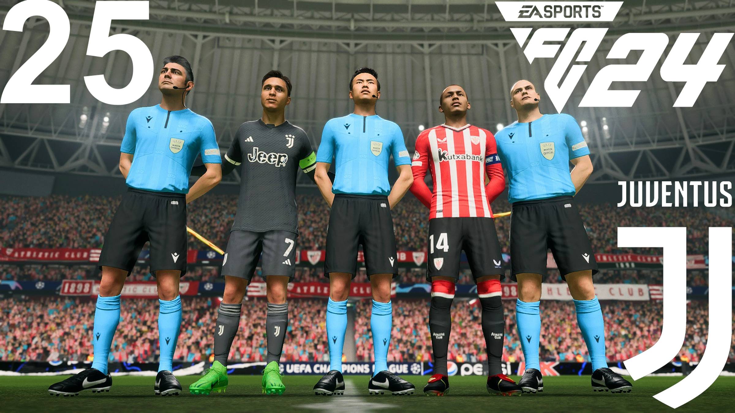 FC 24 КАРЬЕРА ЗА ЮВЕНТУС #25 - 1/8 ЛИГИ ЧЕМПИОНОВ ПРОТИВ АТЛЕТИК БИЛЬБАО и БОРЕМСЯ ЗА СКУДЕТТО!!!