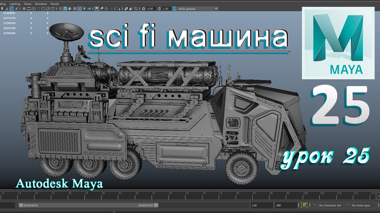 sci fi машина урок 25