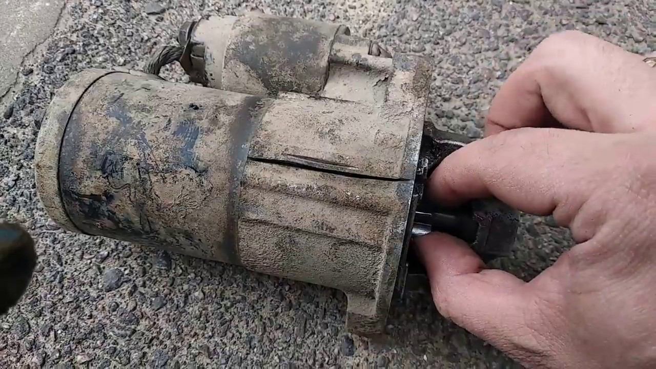 Замена стартера на 6g74gdi