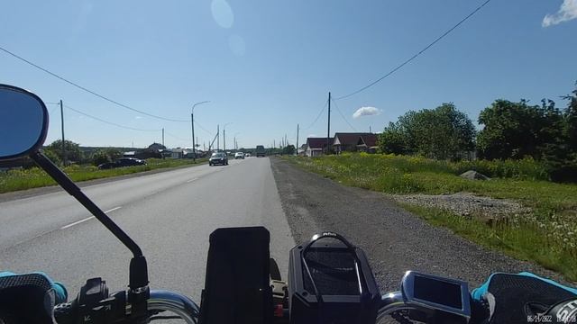 Поездка из Екатеринбурга в Далматово на электро велосипеде Minako V.8 PRO часть 19