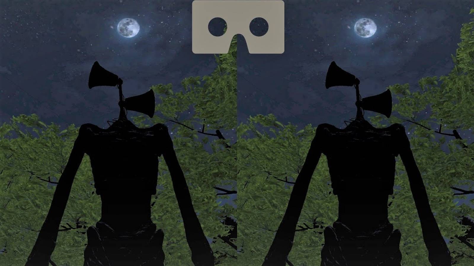 Siren Head 3D VR video 3D SBS VR box google cardboard