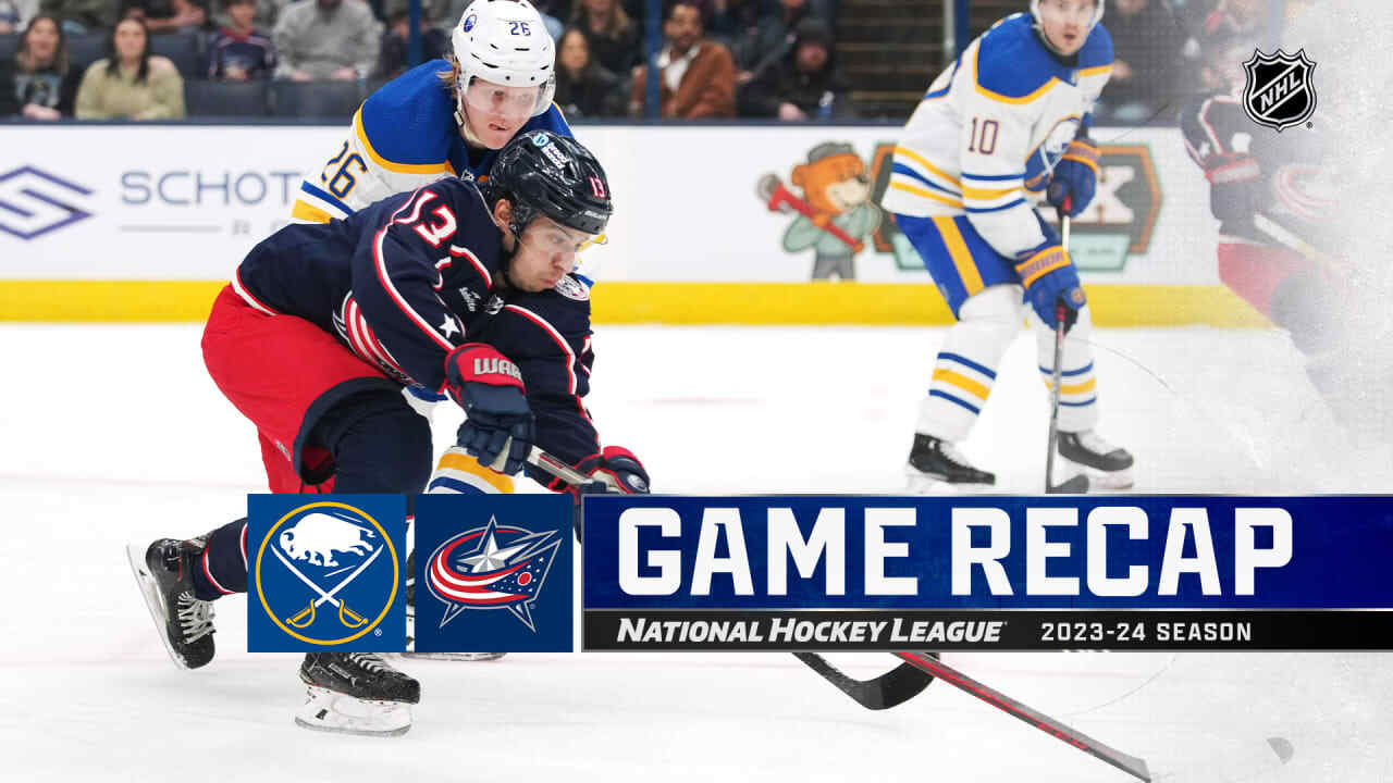 БАФФАЛО СЭЙБРЗ (BUF) - (СBJ) КОЛАМБУС БЛЮ ДЖЕКЕТС |Обзор заброшенных шайб|24.02.24|Сезон 23/24