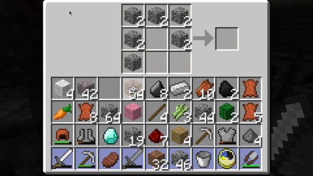 Minecraft PSP: Убиваем криперов, получаем порох и делаем ТНТ