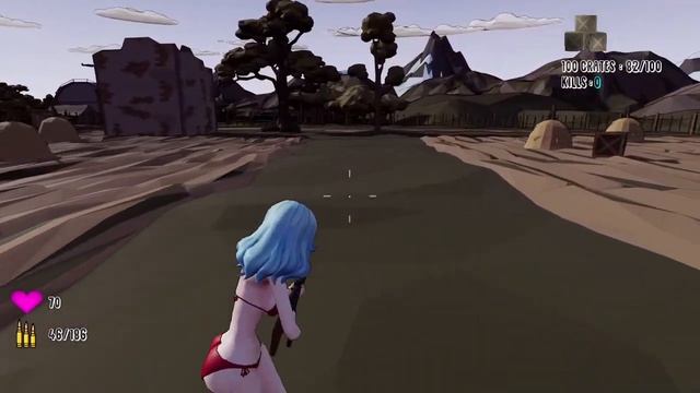 #2Трешь игра   Inglorious Waifu VS Nazi Zombies.mp4