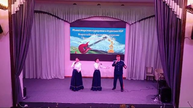 Вокальный ансамбль "ЛАД" на Всероссийском фестивале искусства "Золотая струна"