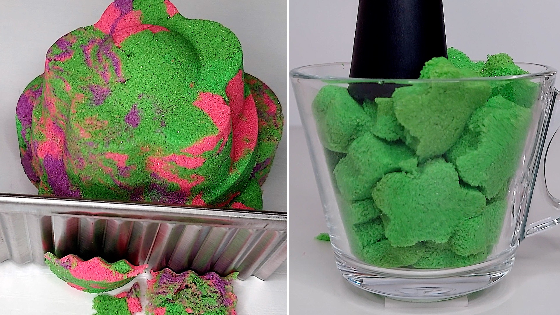 АСМР резка кинетического песка / Расслабляющее видео / Выпуск 17