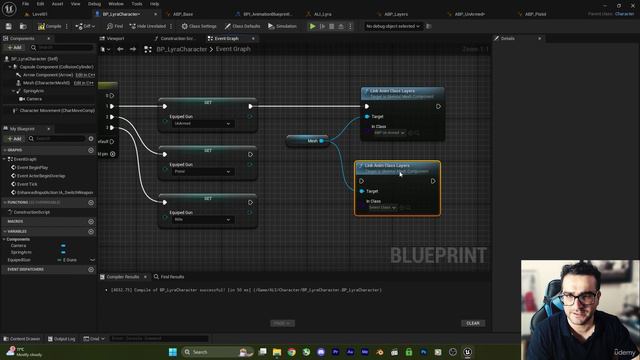 20. Дочерние анимационные блюпринты