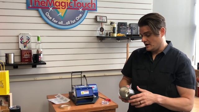 Как декорировать металлический бокал с помощью бумаги СРМ 6.2?