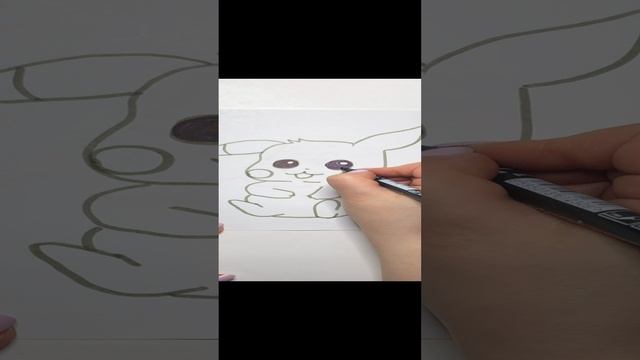 Как нарисовать пикачу ребёнку‽