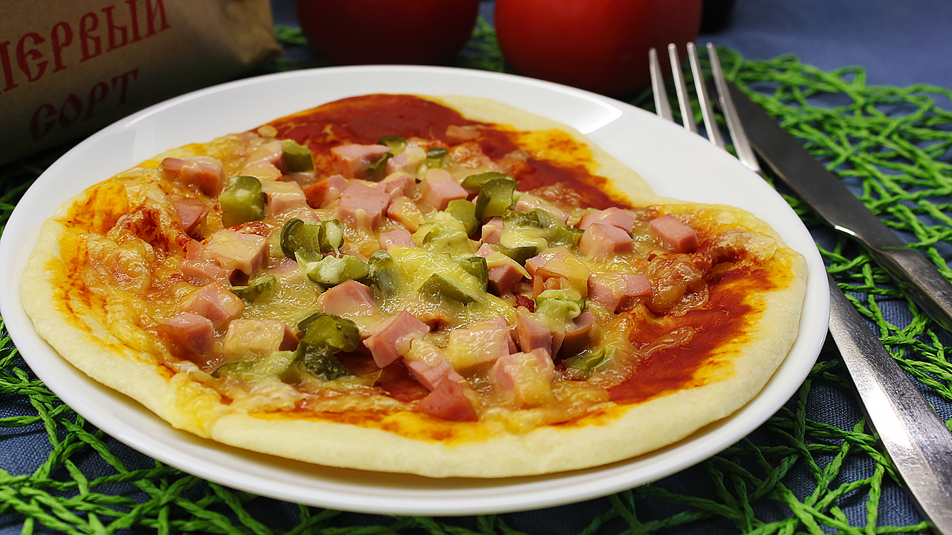 МИНИ-ПИЦЦА ШКОЛЬНАЯ