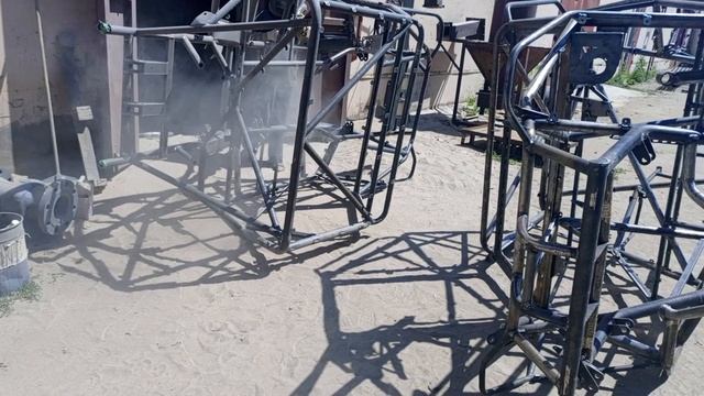 Пескоструйщик. Пескоструйная обработка кузова багги