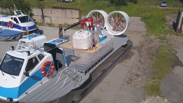Судоверфь ПАРМА | # Грузовой катер на воздушной подушке N23gr стр.35 | HOVERCRAFT