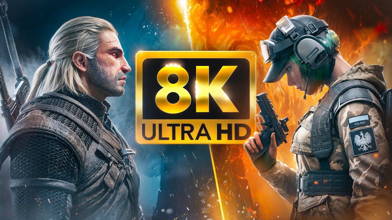 8K ГЕЙМИНГ В 2024
