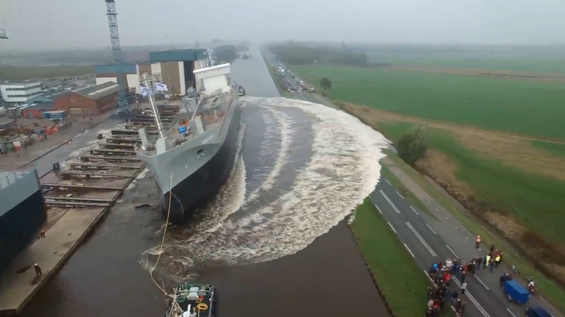 ЗРЕЛИЩНЫЕ СПУСКИ СУДОВ НА ⚓️ ВОДУ