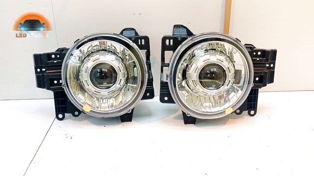 Toyota fj Cruiser светодиодные фары