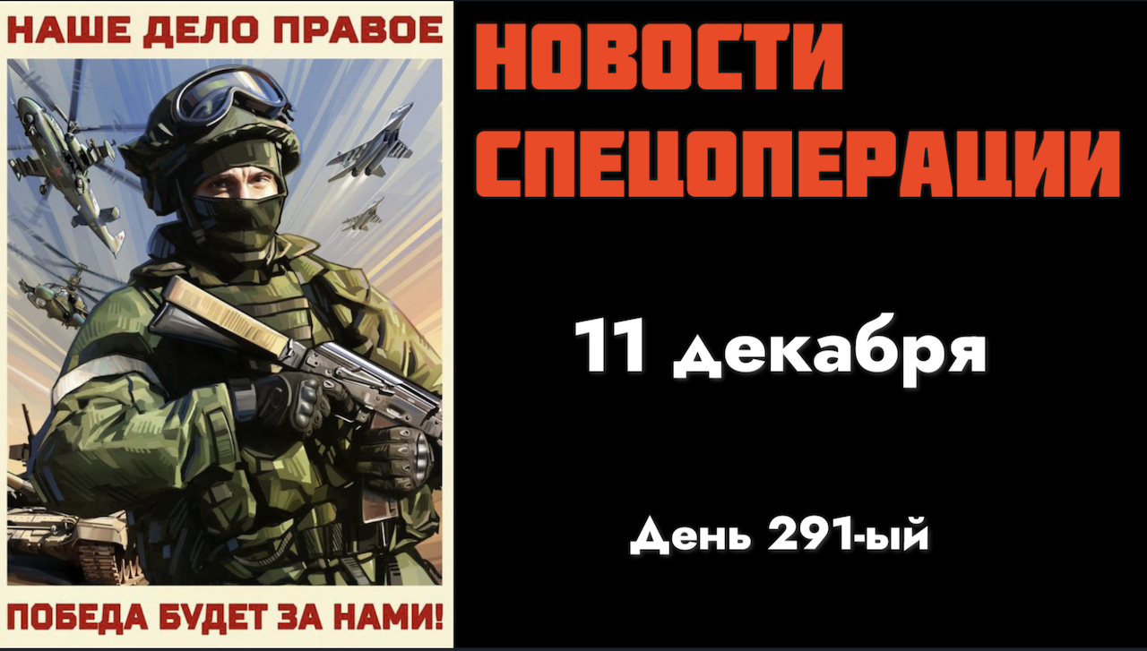 11 декабря-Хроника спецоперации день 291-ы1