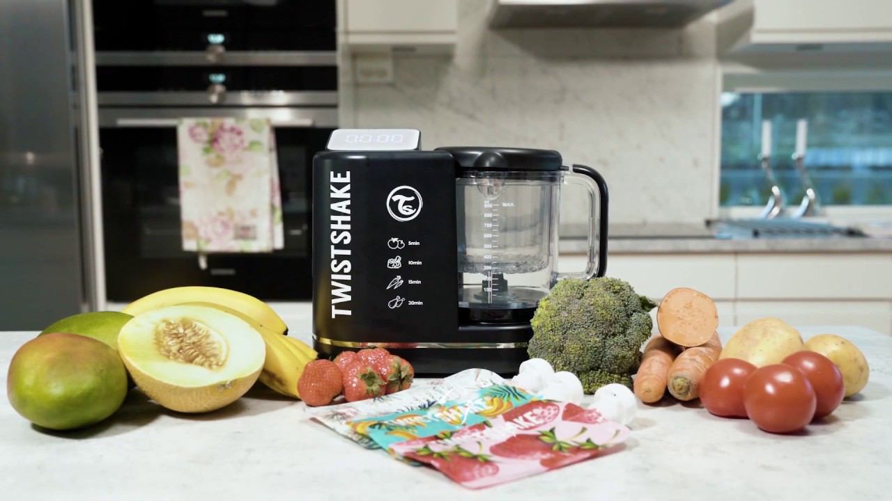 Twistshake | Пароварка-блендер для приготовления детского питания