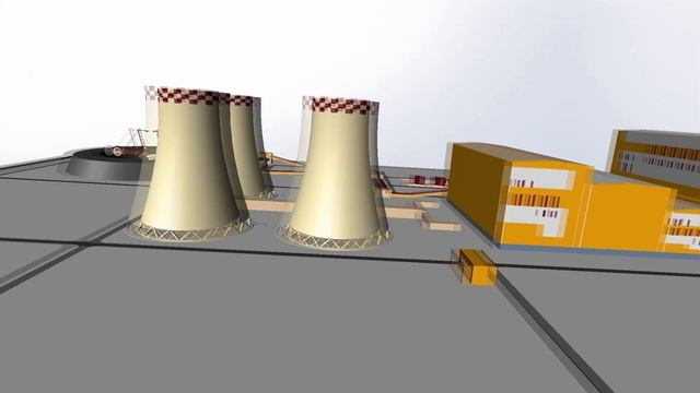 Проект угольной ГРЭС 1320 МВт с энергоблоками 660 МВТ и котлом башенной компоновки