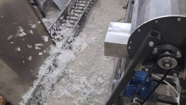 Ч.1 Станок Шарикоформовочный для вторичного волокна наполнителя обрезки синтепона