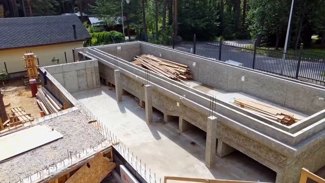 Видеосъемка строительного объекта