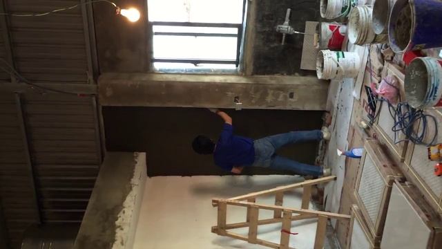 Пескоцементная штукатурка на кирпичных стенах